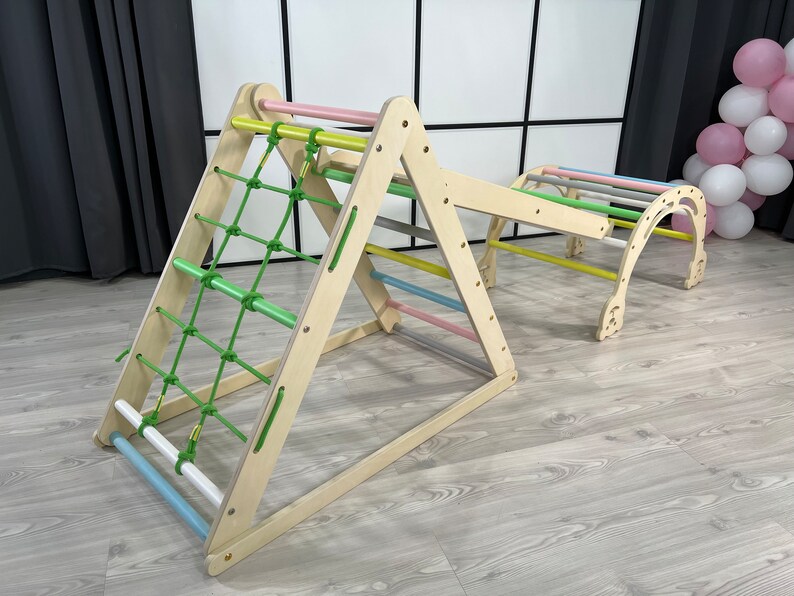 Climbing Triangle Two-sided Ramp Kletterdreieck Climbing Arch - Etsy