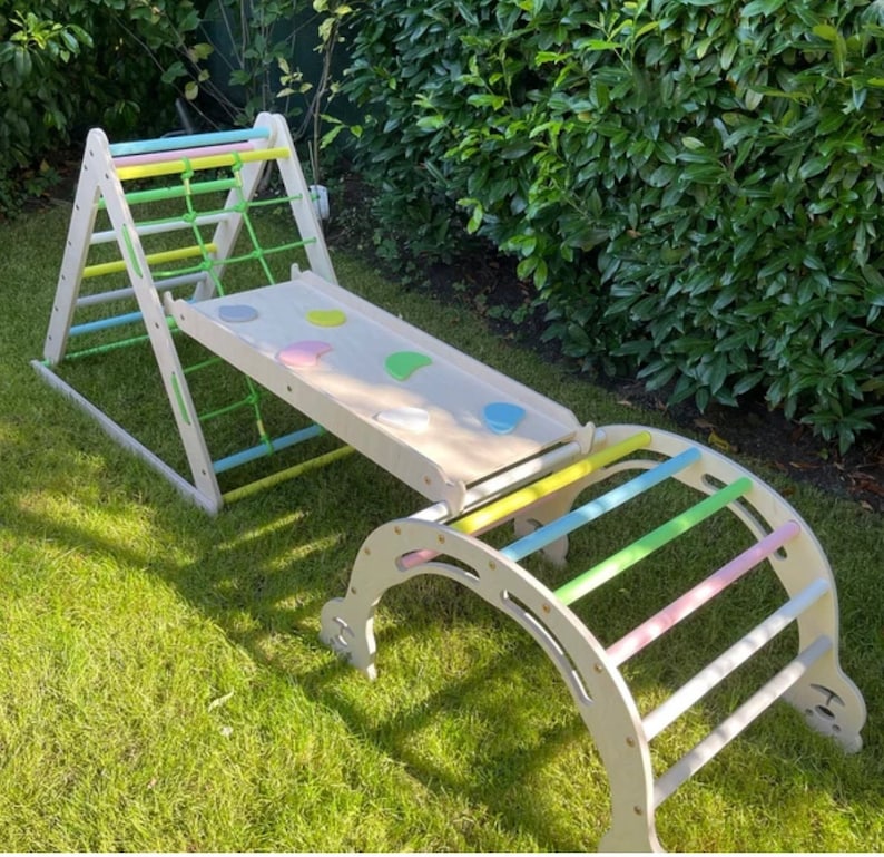 Climbing Triangle Two-sided Ramp Kletterdreieck Climbing Arch - Etsy