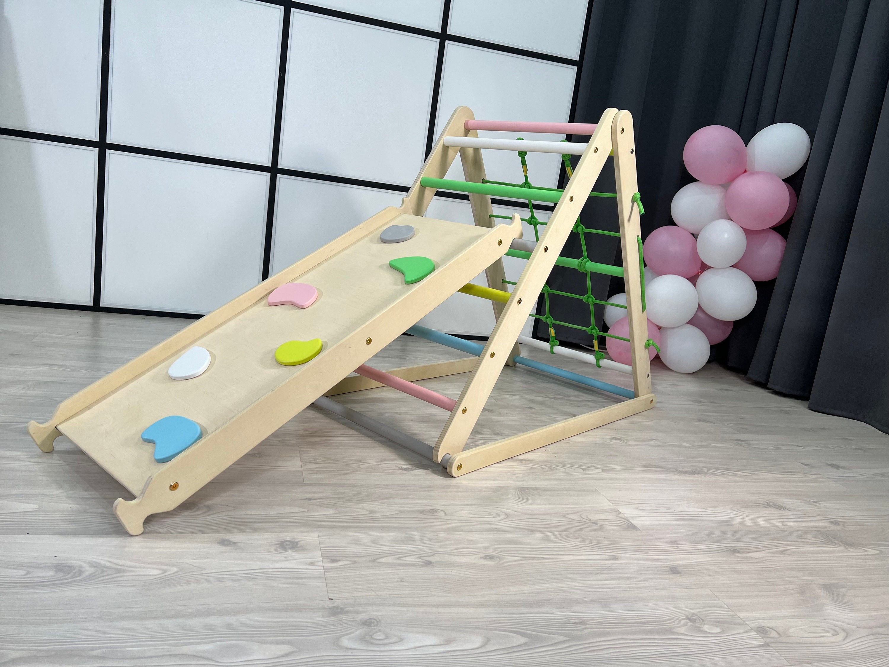 Climbing Triangle,climbing/sliding Ramp,climbing Arch - Etsy