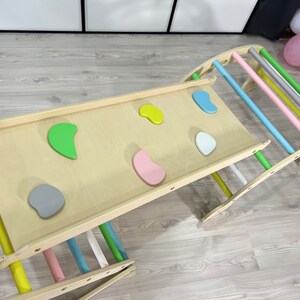 Climbing Triangle Two-sided Ramp Kletterdreieck Climbing Arch - Etsy