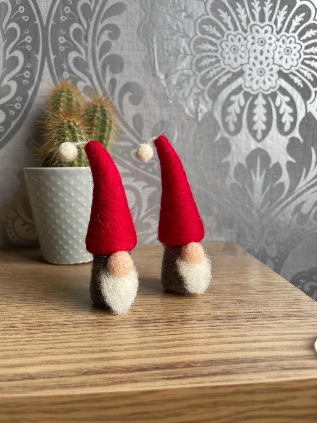 Needle Felted Gnome / Gonk Christmas Decor. Perfect as a - Etsy
