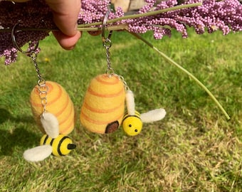 Felt Keychain - Etsy UK