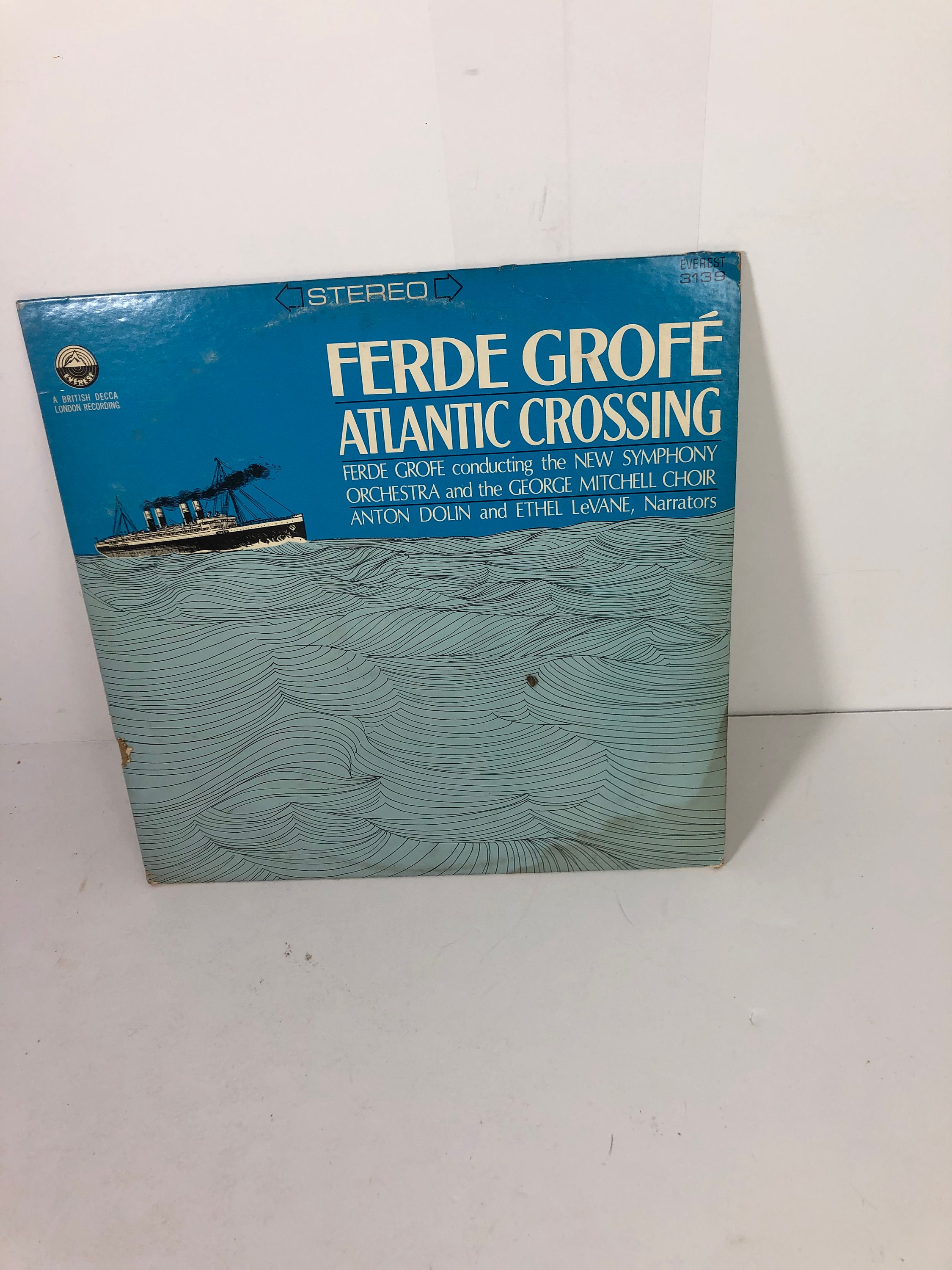Ferde Grofe Atlantic CROSSING disco de vinilo - Etsy España