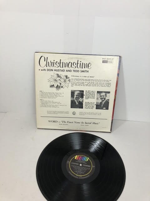 Don Hustad Tedd Smith CHRISTMAS TIME Vinyl Record - Etsy