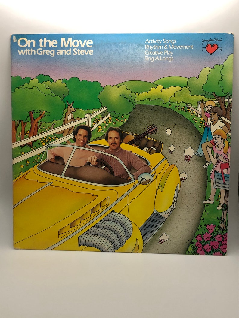 Greg and Steve: on the Move With LP NM Canada Youngheart YR 005 - Etsy