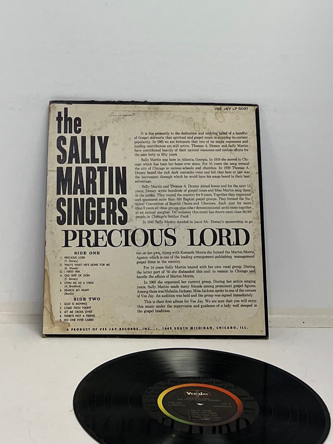 Precious Lord the Sally Martin Singers - Etsy