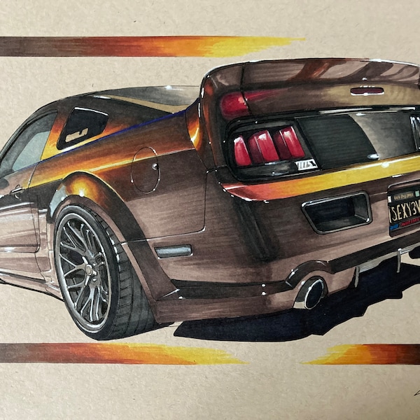 Ford Mustang S197 Svg - Etsy