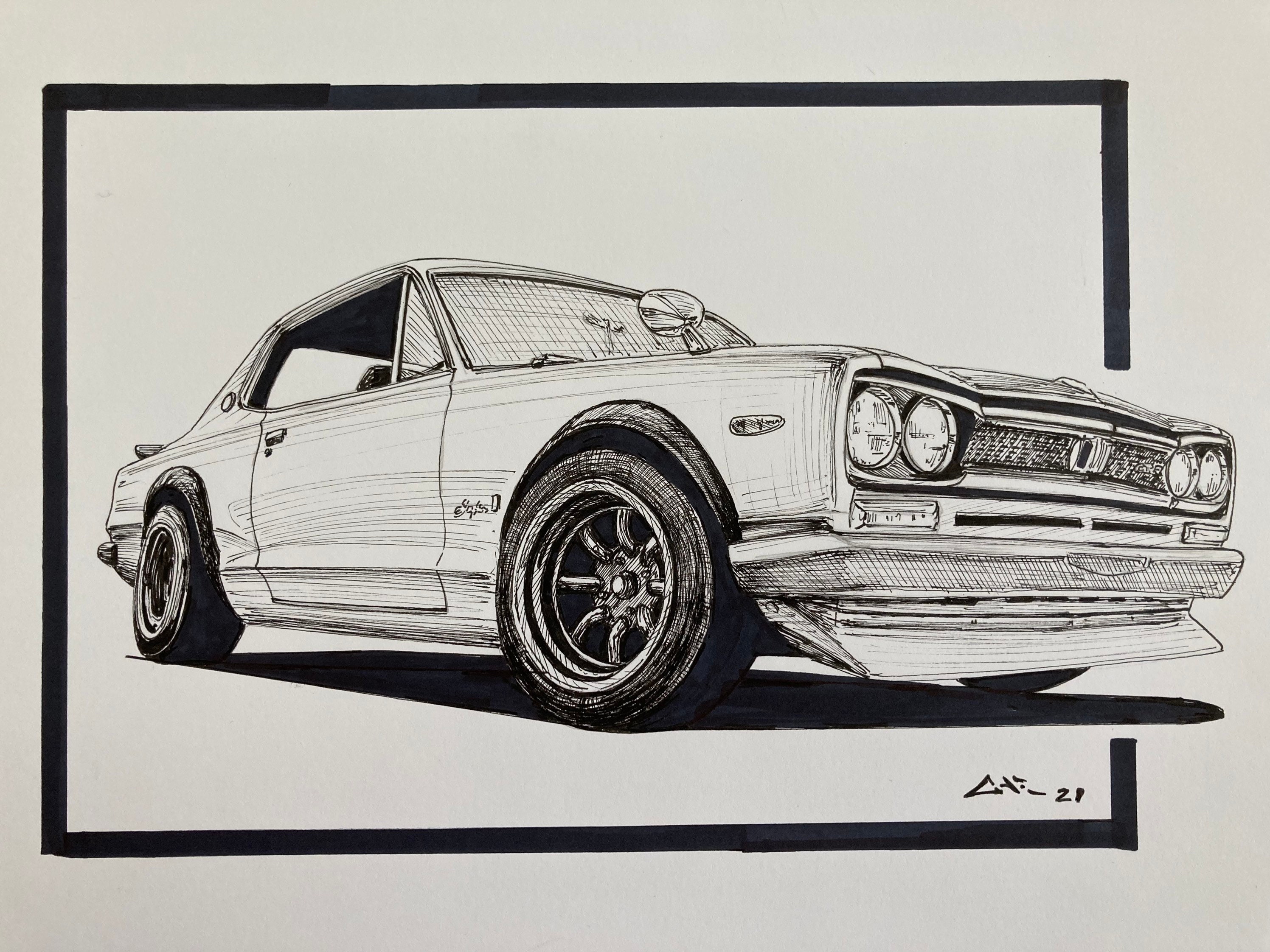 The JDM Bundle 2 3 Black and White Original Hand Made - Etsy Canada