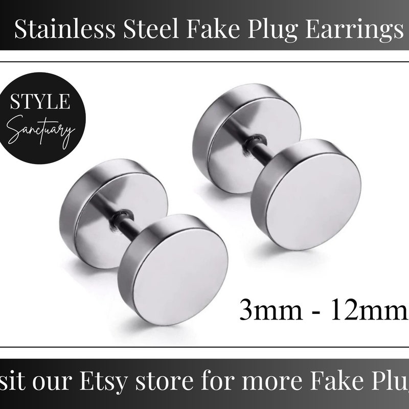 Fake Expander Piercing - Etsy