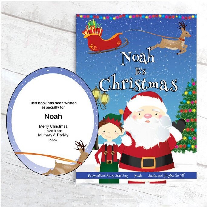 Personalised Boy's or Girl's 'it's Christmas' Children's Bedtime Story ...