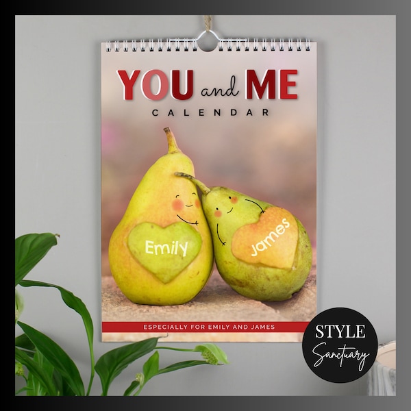 His and Hers Calendar 2026 - Etsy UK