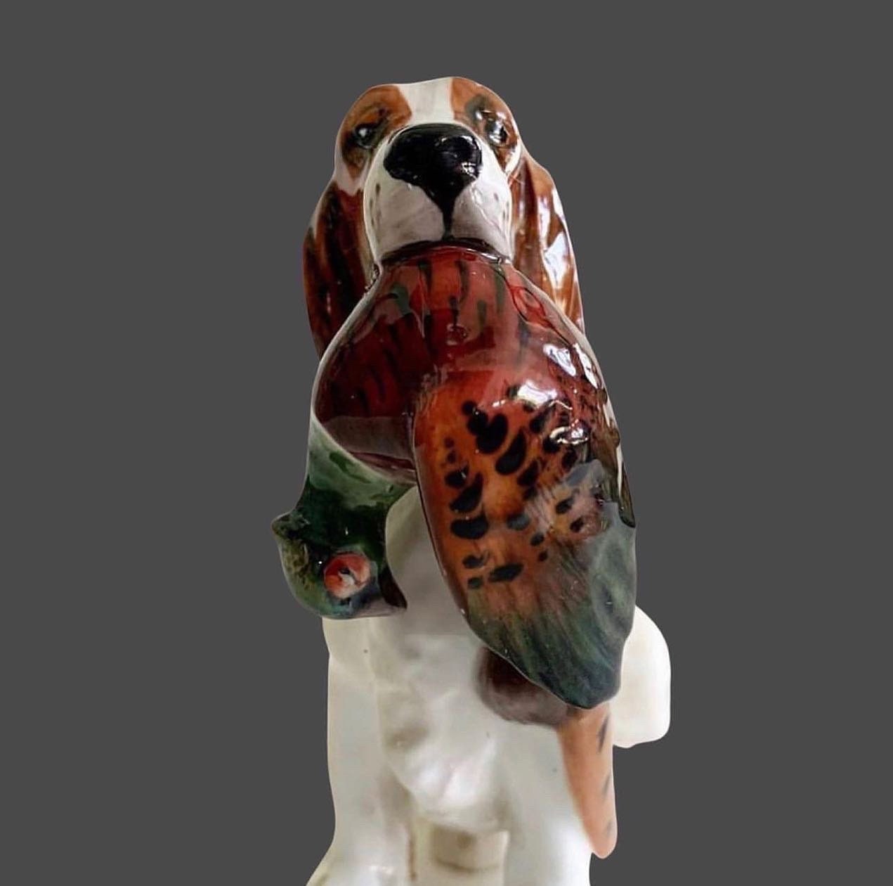 Royal Doulton Dog With Bird - Etsy