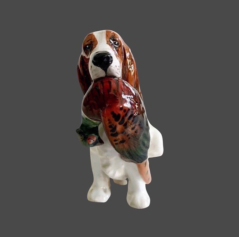 Royal Doulton Dog With Bird - Etsy