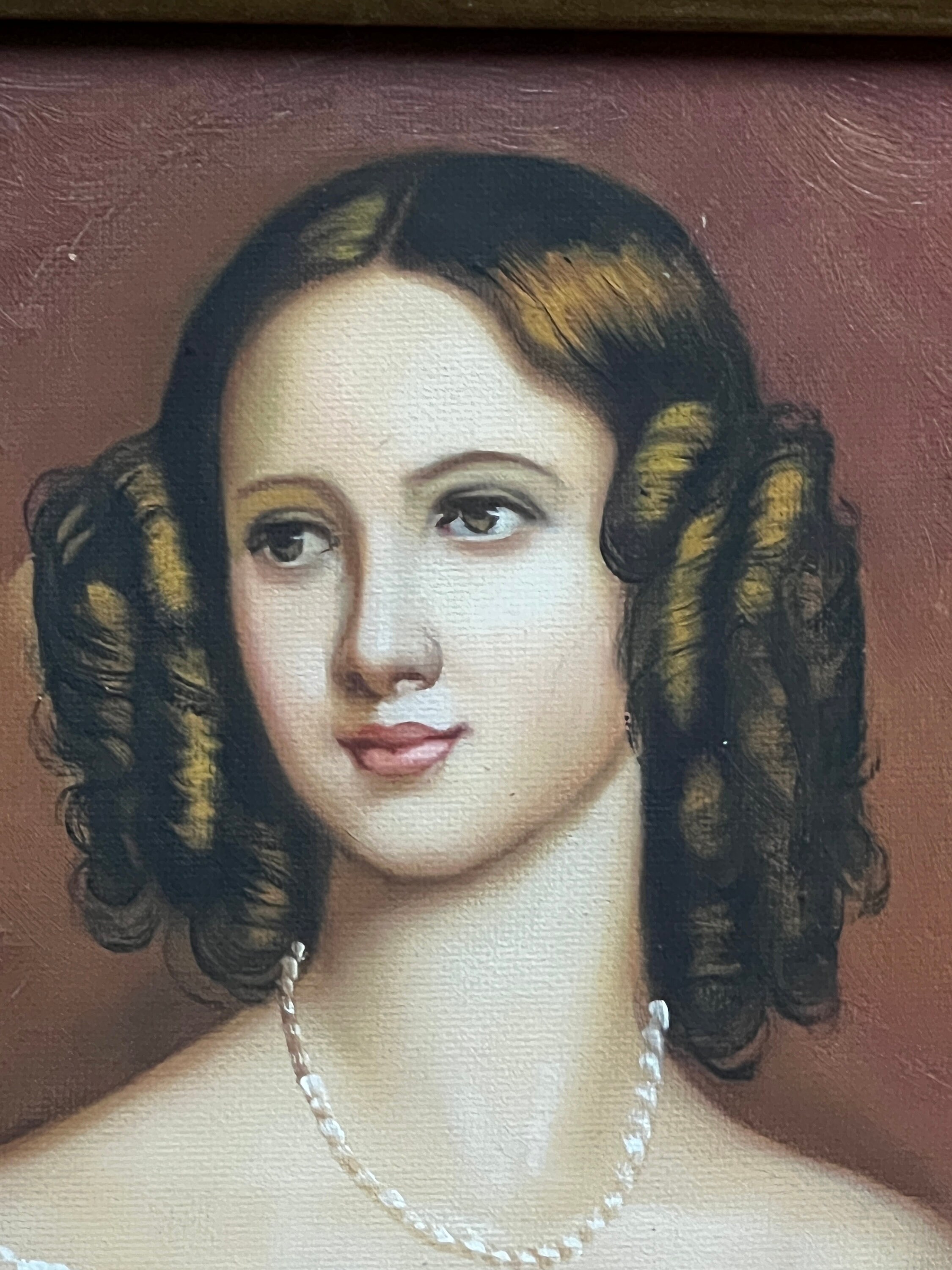 Victorian Portrait Oil Painting - Etsy