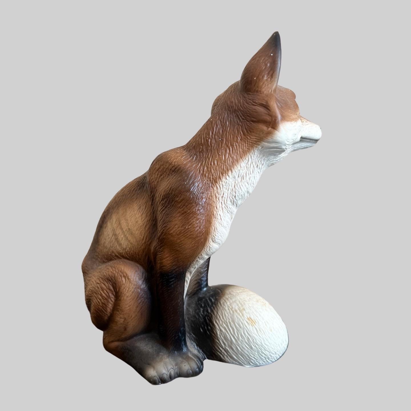 Happy Fox Figurine - Etsy