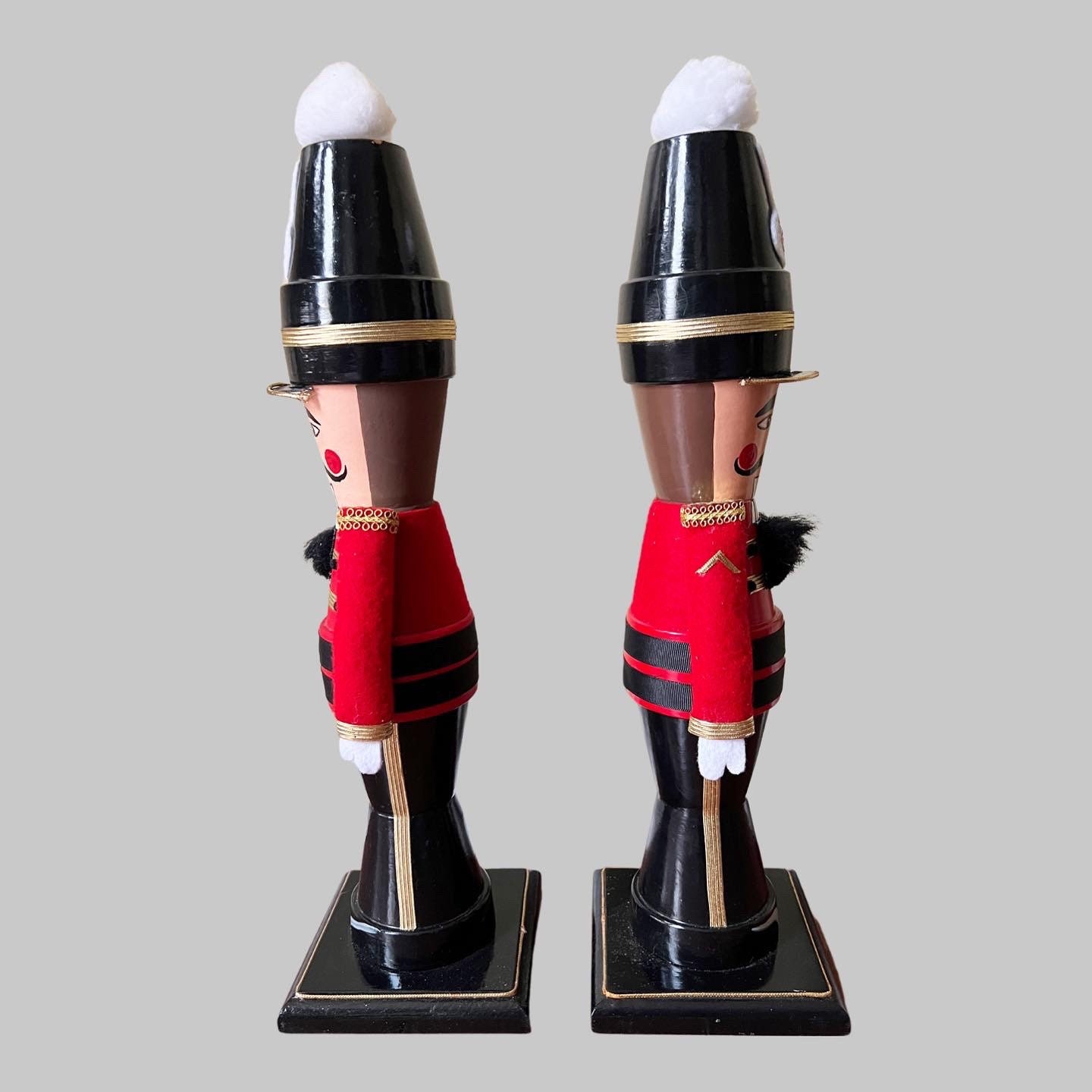 Pair of Nutcracker Figurines - Etsy