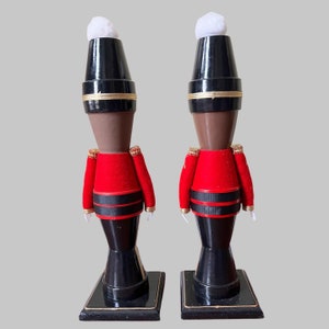 Pair of Nutcracker Figurines - Etsy
