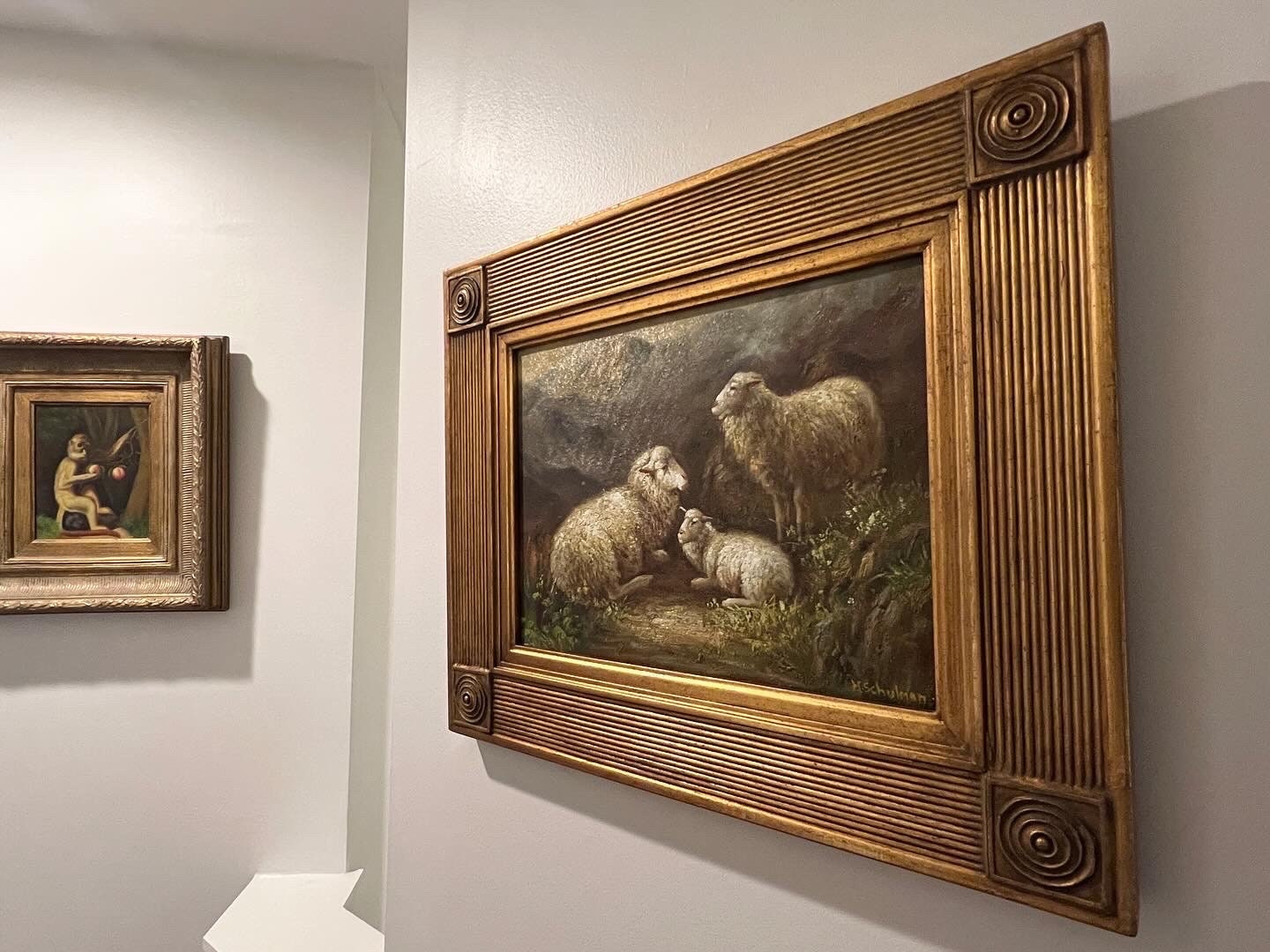 Sheep Oil Painting - Etsy