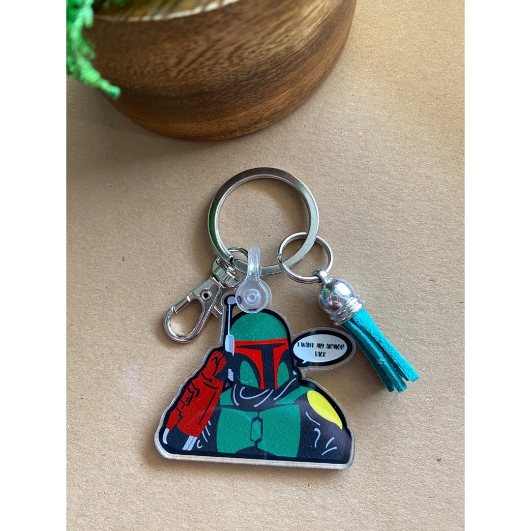 Boba Fett Keychain - Etsy