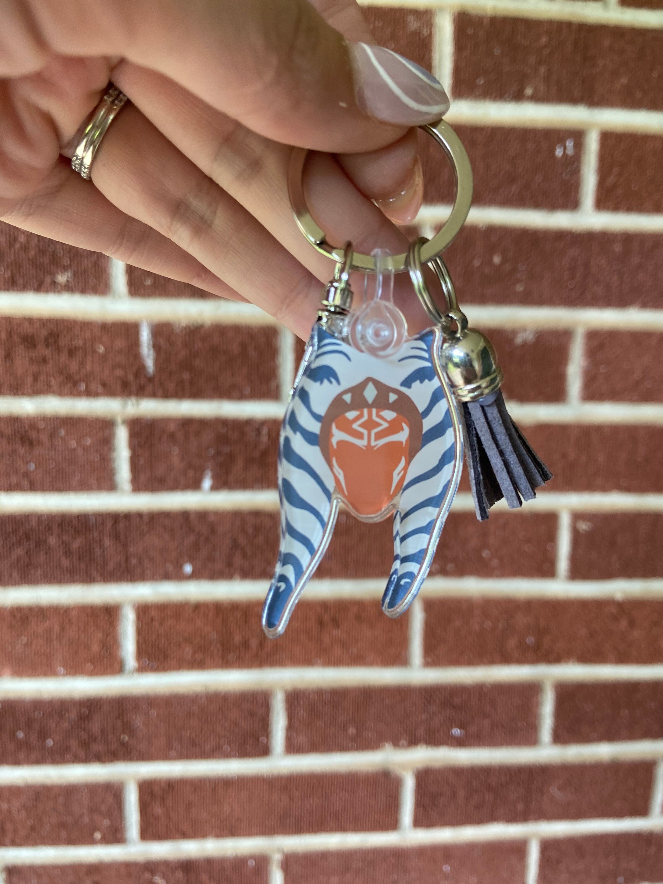 Ahsoka Tano Keychain Star Wars - Etsy