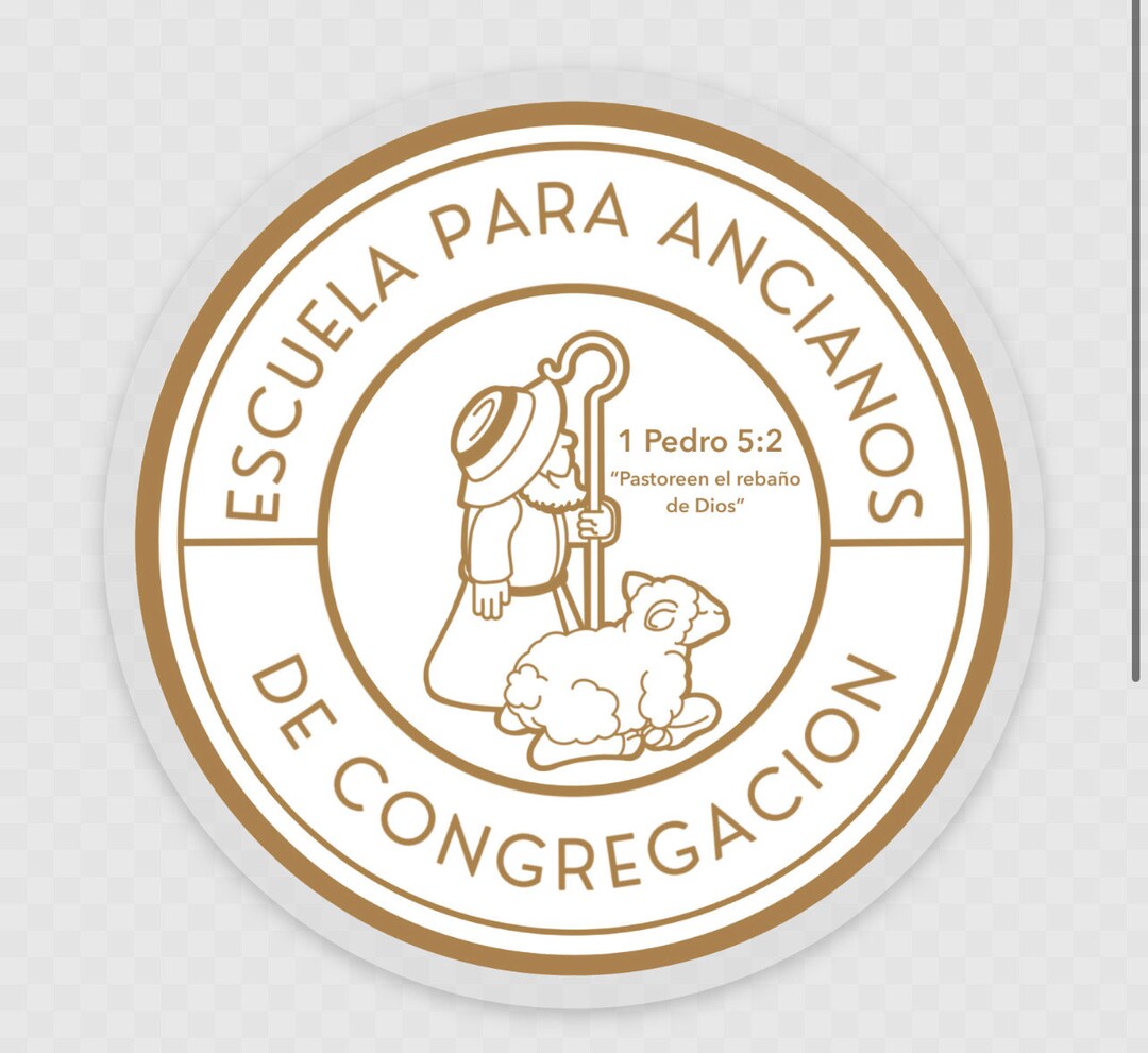 Spanish JW Clear Sticker Escuela Para Ancianos - Etsy