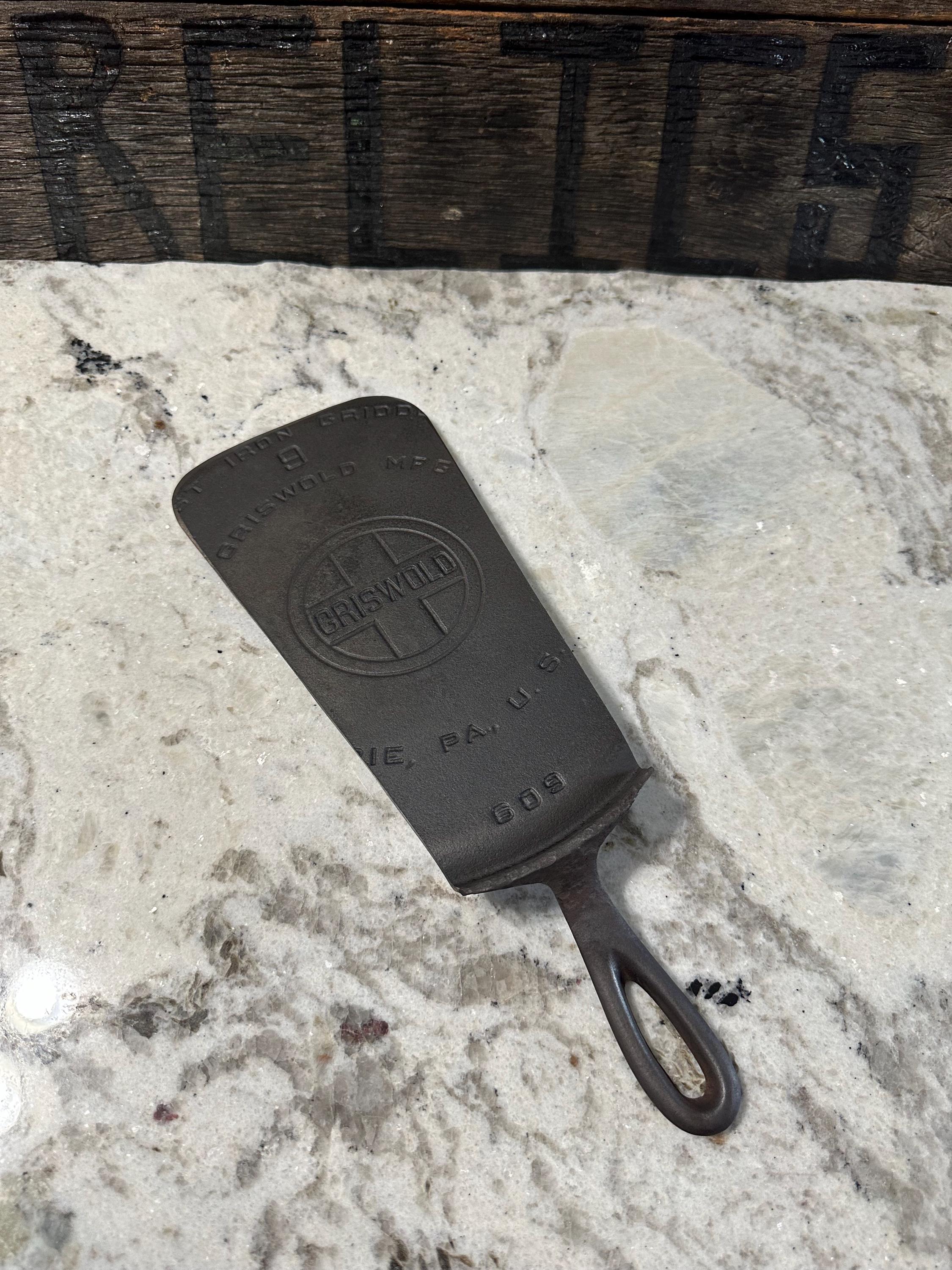 Griswold Big Block Logo Cast Iron Spatula - Etsy