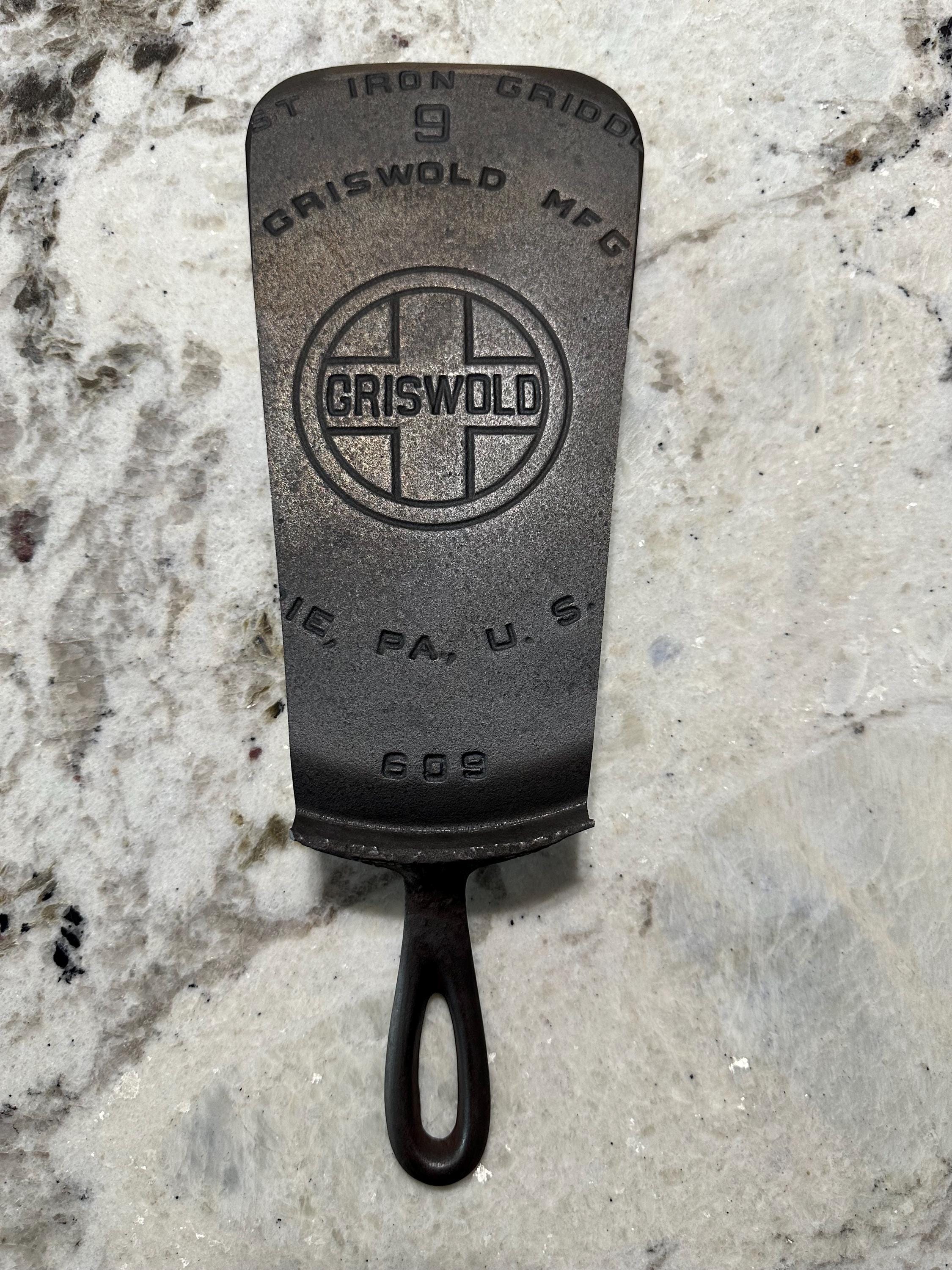 Griswold Big Block Logo Cast Iron Spatula - Etsy