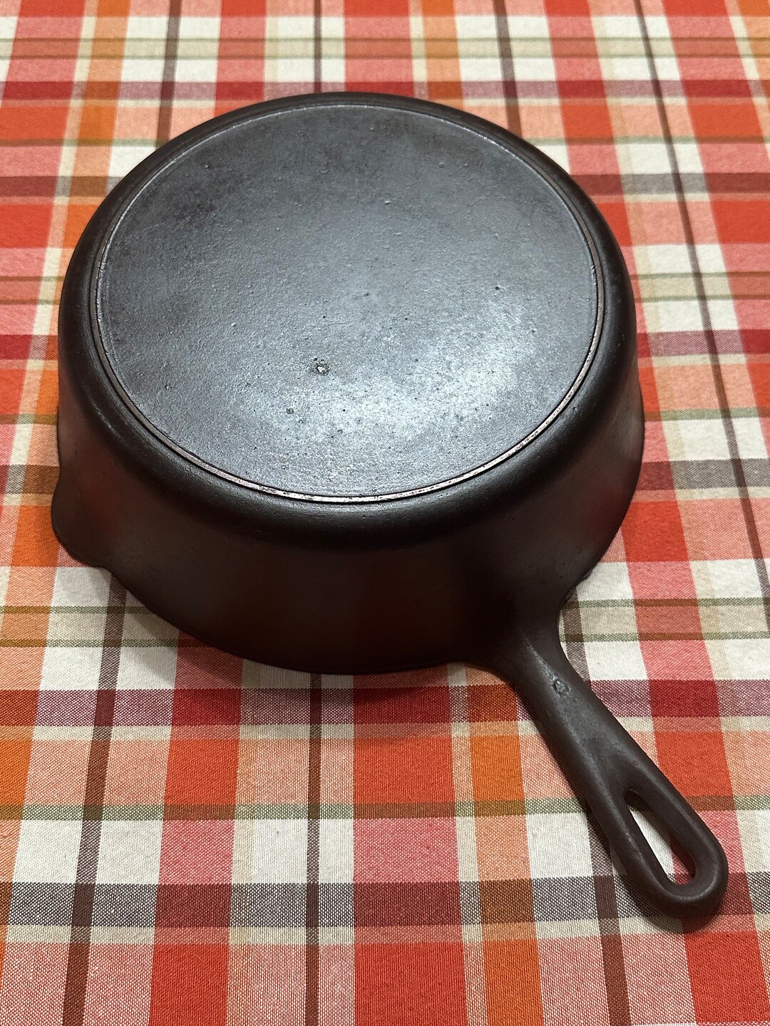 Unmarked Cast Iron Skillet / Chicken Fryer - Etsy