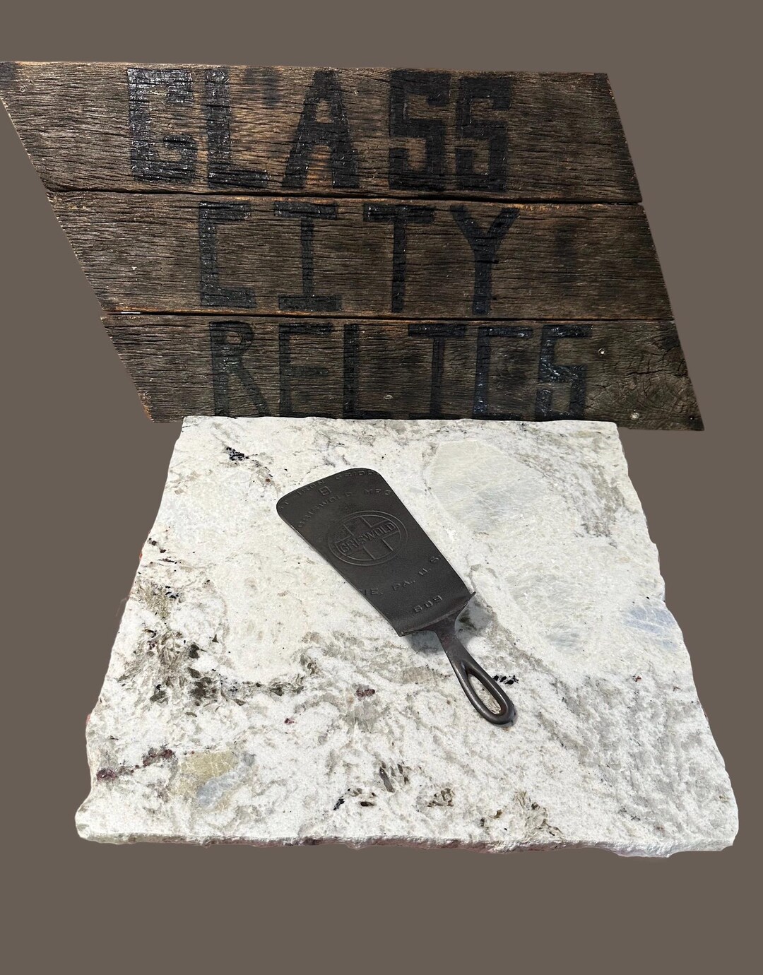 Griswold Big Block Logo Cast Iron Spatula - Etsy