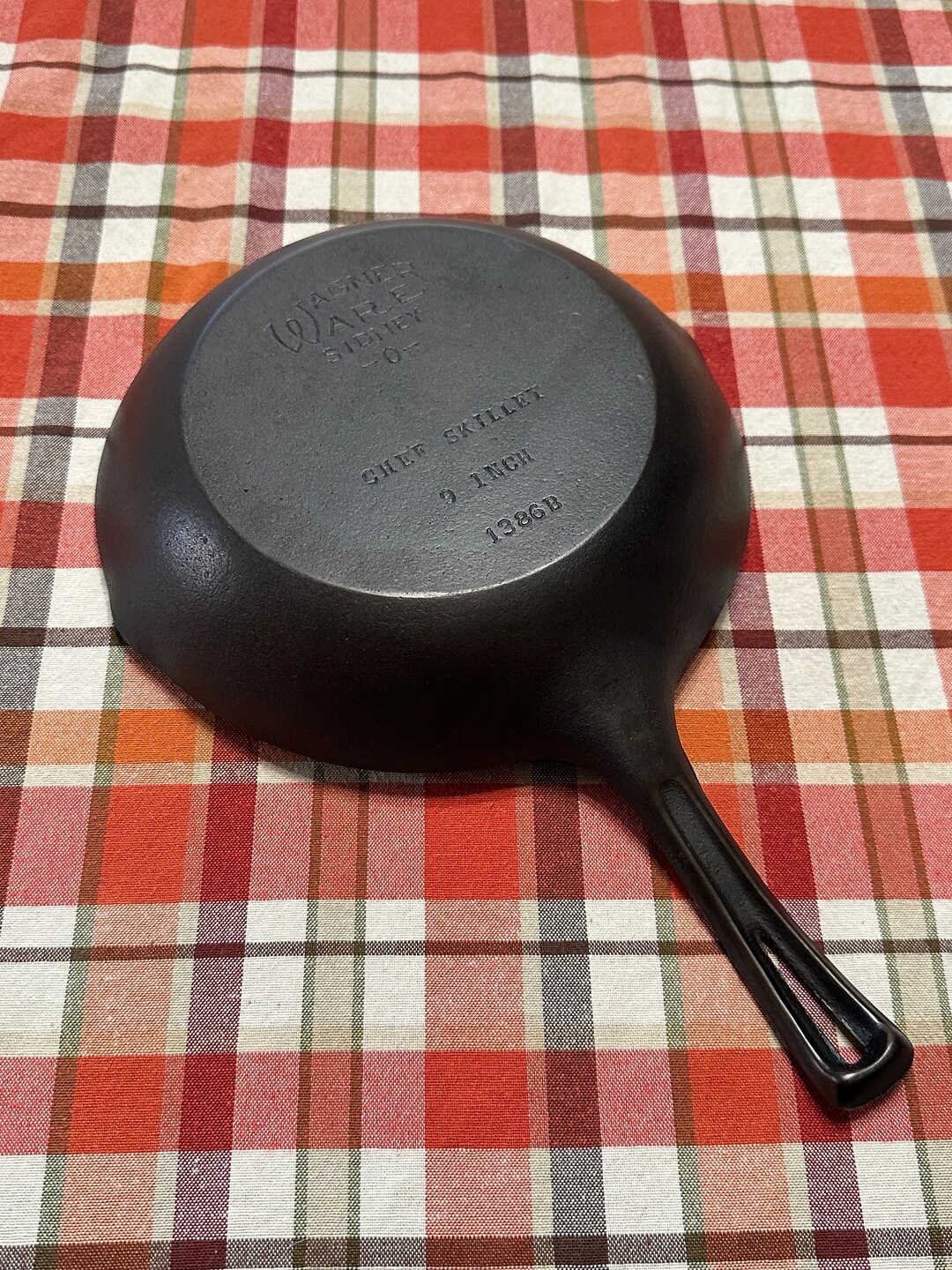 Wagner Ware 9 Inch Cast Iron Chef Skillet - Etsy