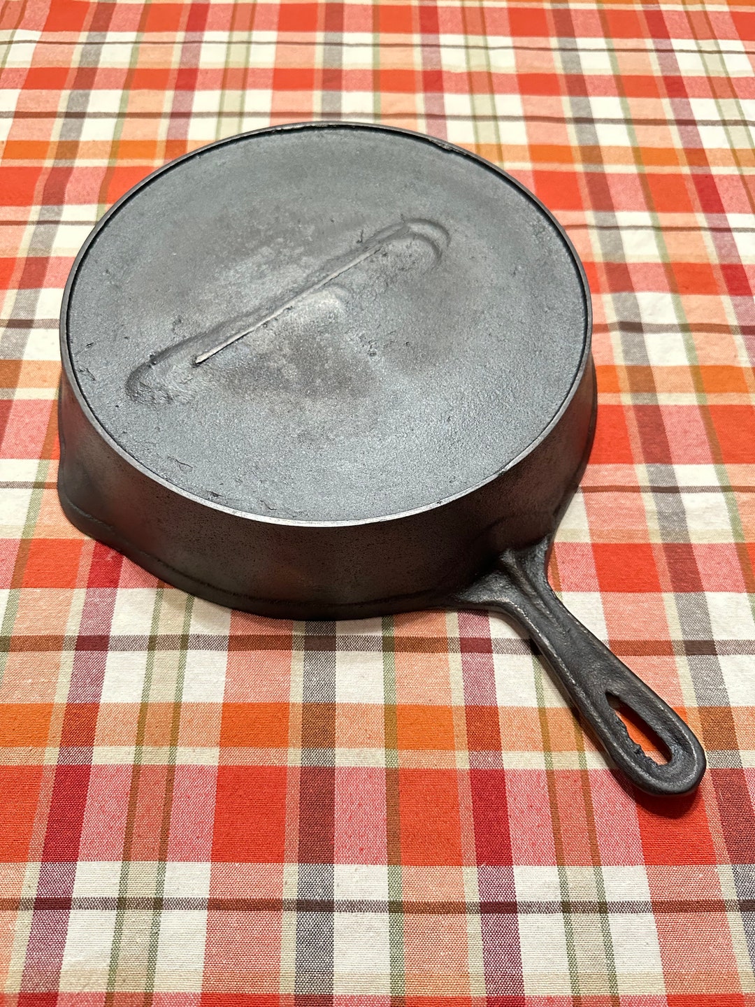 1800s #9 Gatemarked Cast Iron Skillet - Etsy