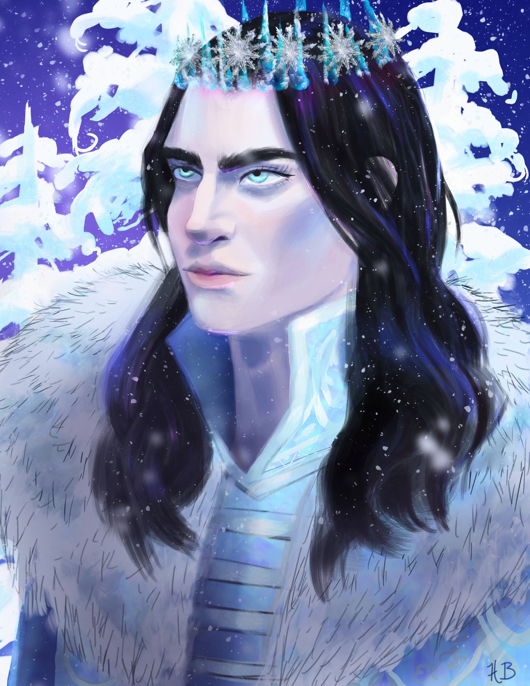 Morozko King Frost Fanart Print (winternight Trilogy) - Etsy
