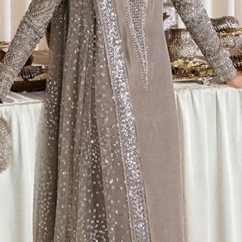 Pakistani Chiffon Women Dress - Etsy