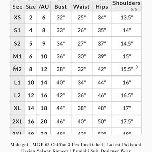 Pakistani Salwar Kameez Chiffon Asims Jofa Embroidery Outfit Made on ...