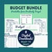 Budget Bundle Kit for Printable Budget Binder, Finance Planner, Savings ...