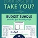 Budget Bundle Kit for Printable Budget Binder, Finance Planner, Savings ...