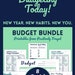Budget Bundle Kit for Printable Budget Binder, Finance Planner, Savings ...