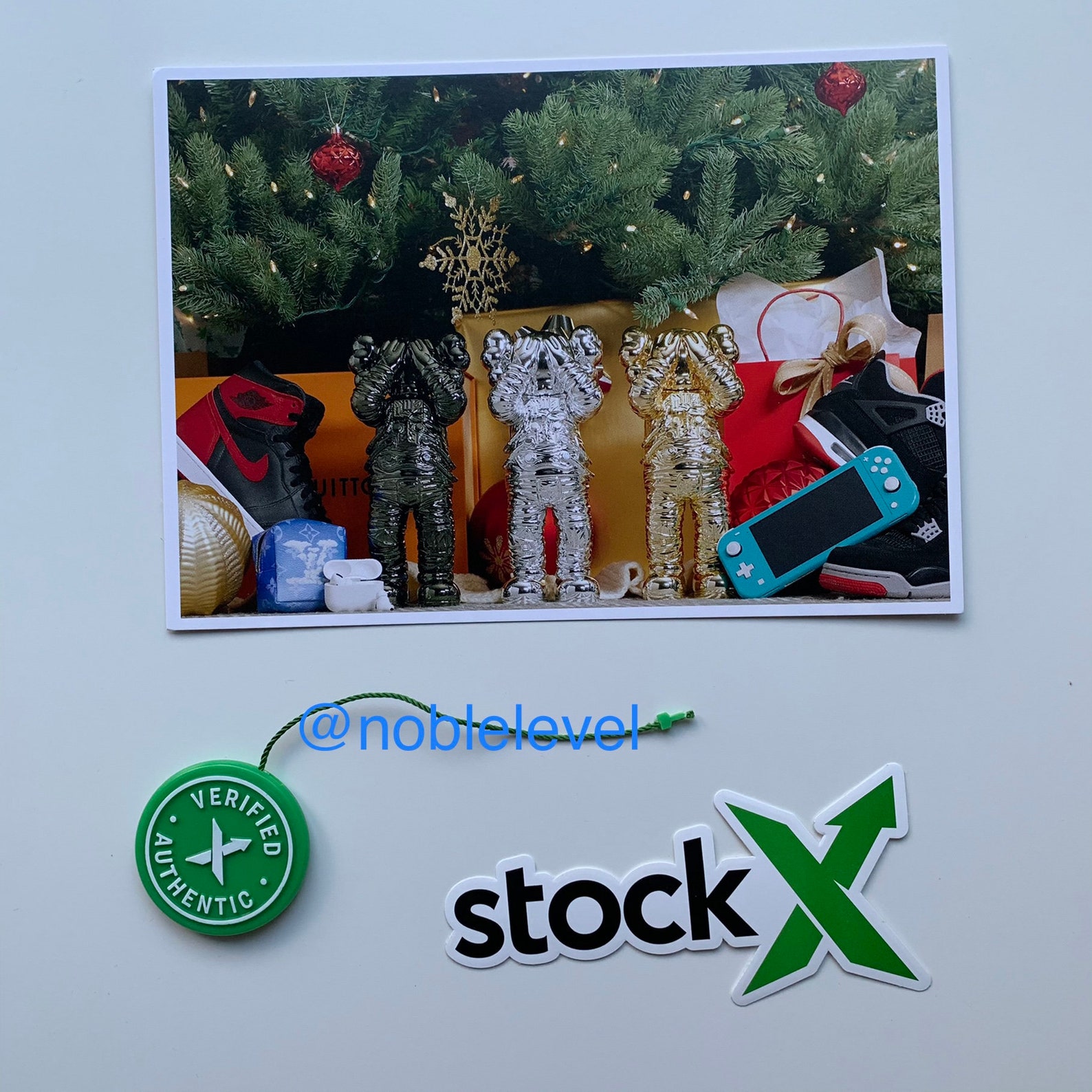 1 Set Authentic UNCUT StockX Tag Sticker Card | Etsy