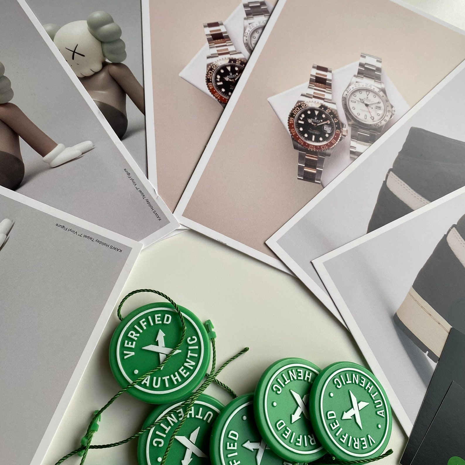 2 Sets of 1 Authentic UNCUT StockX Tag Sticker and Card | Etsy