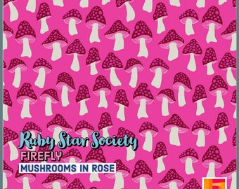 Firefly Ruby Star Fabric - Etsy