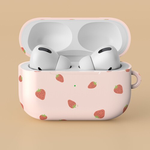 Rose Quartz Airpod Case Pink Marbled Airpods Pro Hard Cover - Etsy