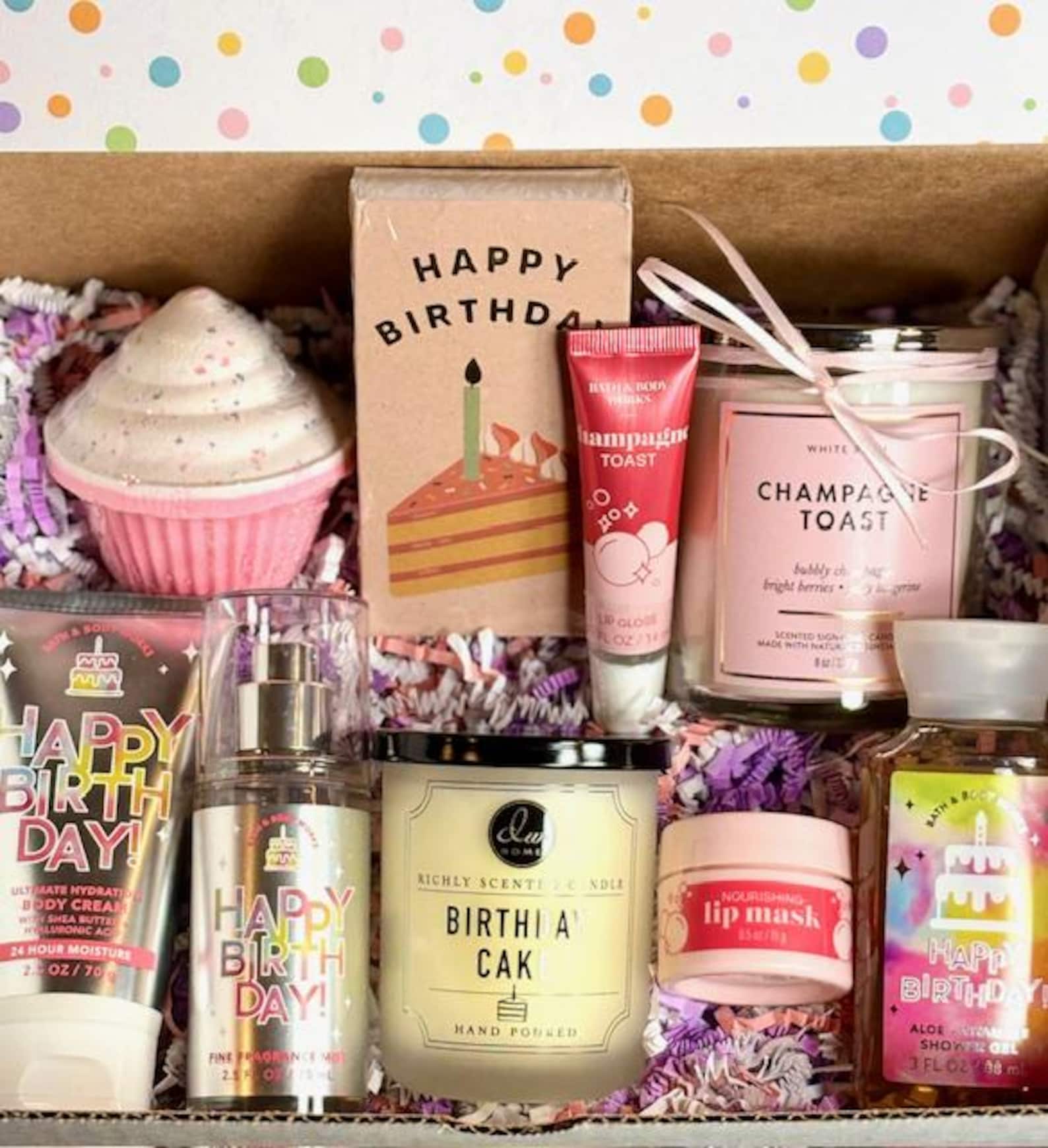 Happy Birthday Gift Box - Etsy