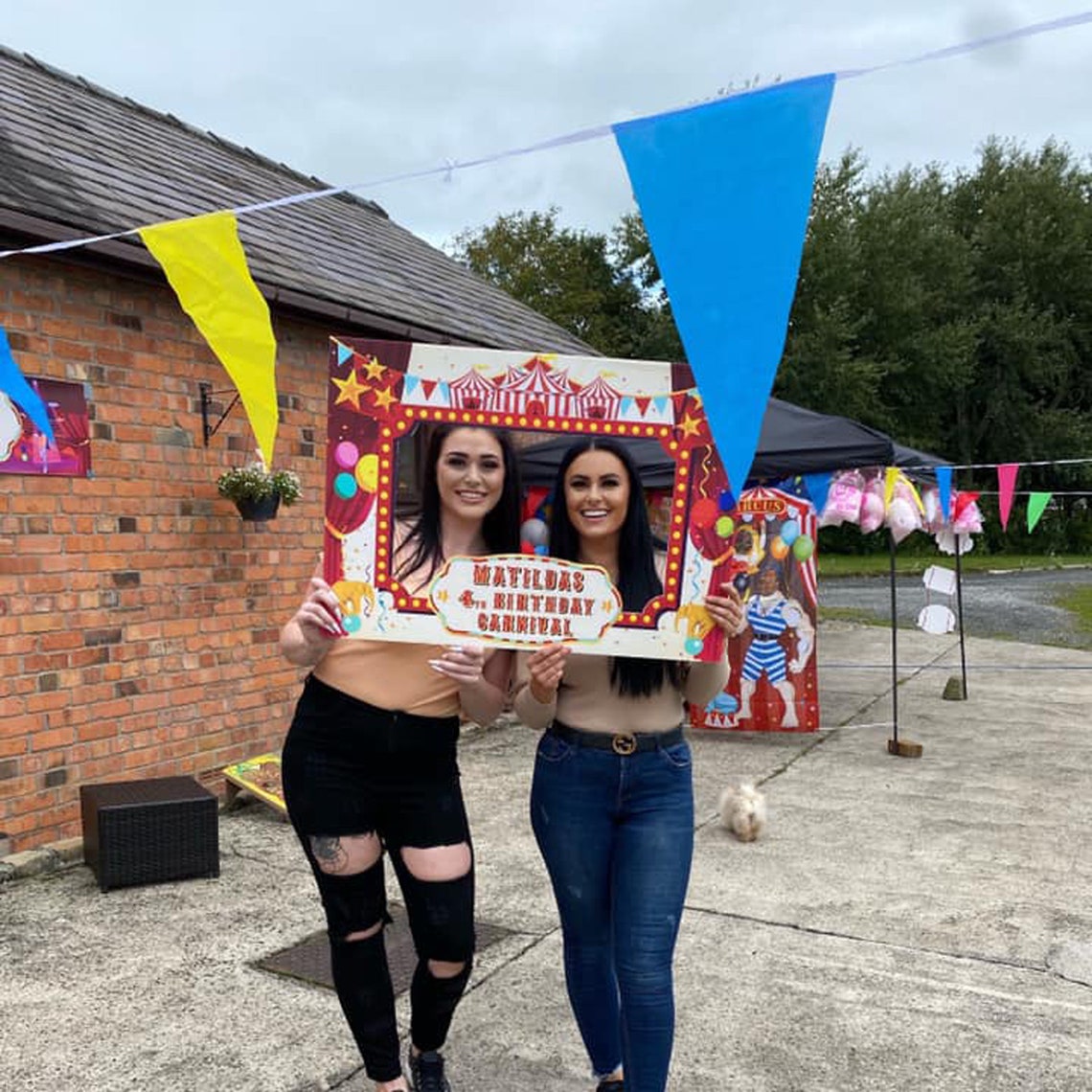 Customisable Circus Greatest Showman Selfie Frame - Etsy