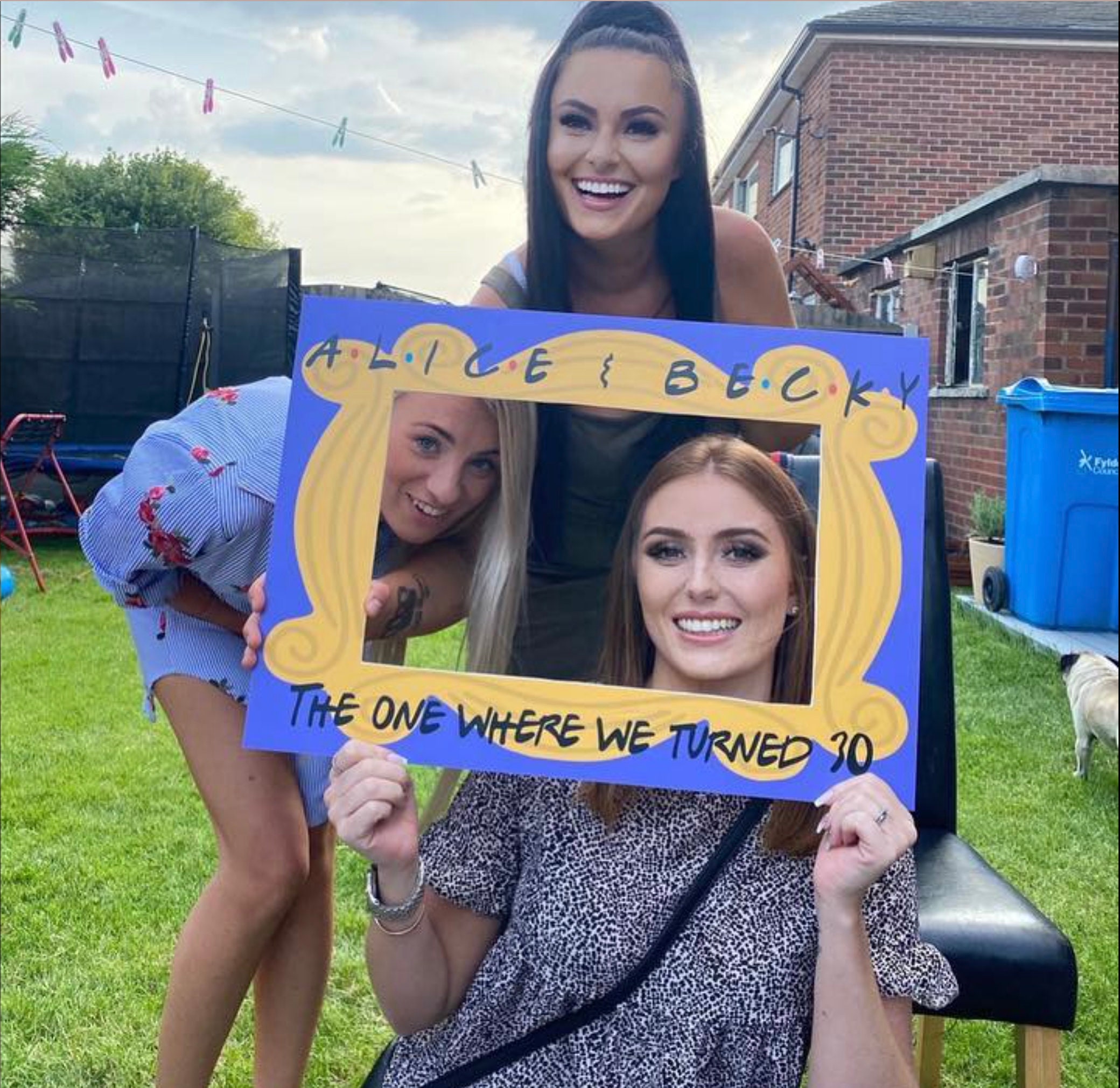 Customisable Friends Themed Selfie Frame Digital Copy for Own Printing ...