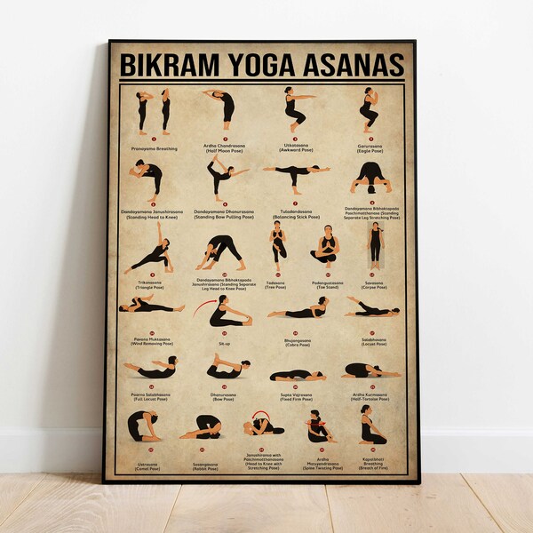 Yoga Poster - Etsy