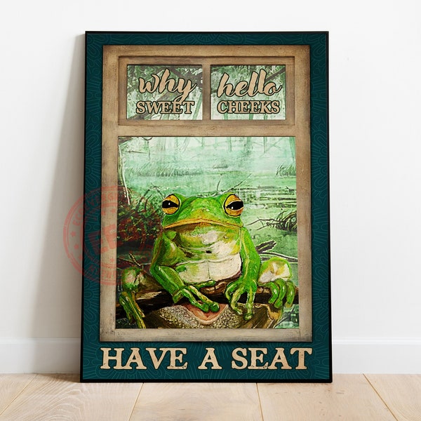 Frog Bathroom Decor - Etsy