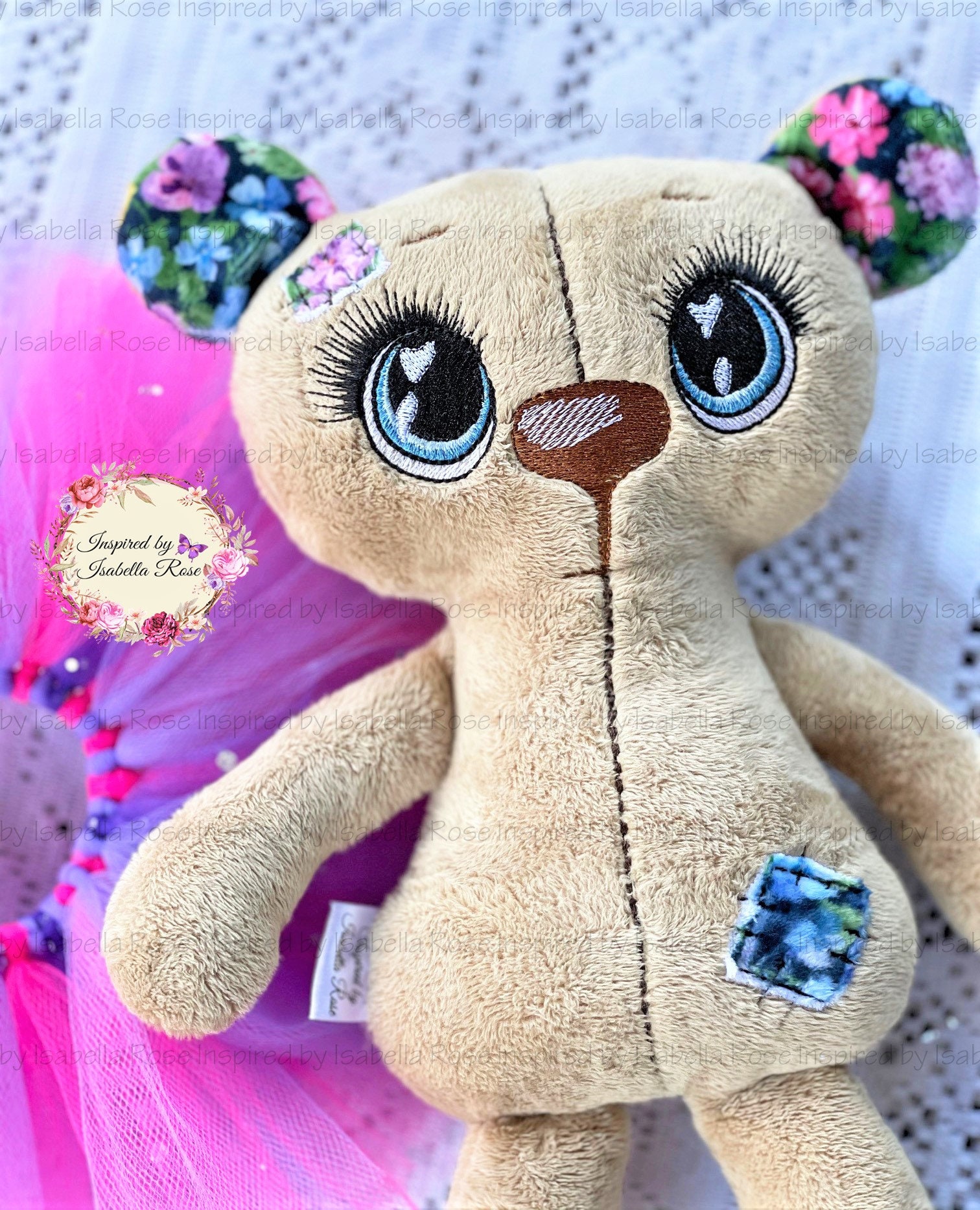 Teddy Plushie Soft Fluffy Toy Personalised Gift Name - Etsy Australia