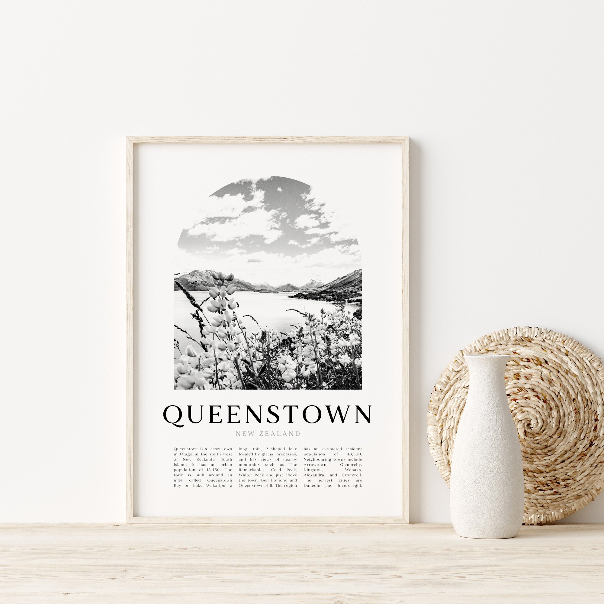 Queenstown Art Print Queenstown Poster Queenstown Photo - Etsy