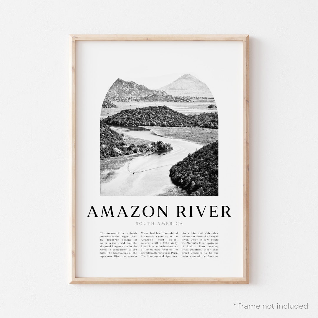 Amazon River Art Print, Amazon River Poster, Amazon River Photo, Amazon ...