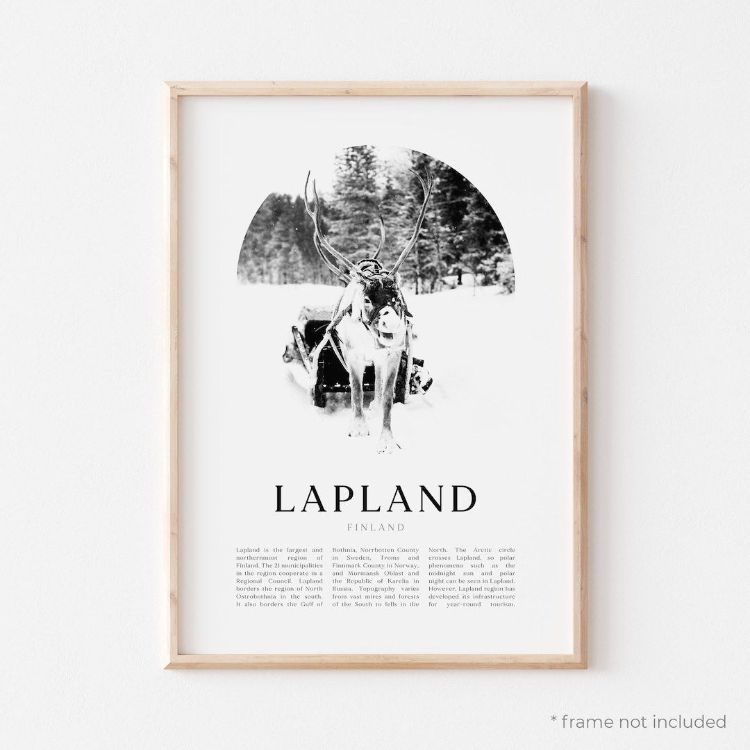 Lapland Art Print, Lapland Poster, Lapland Photo, Lapland Wall Art ...